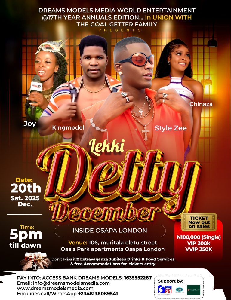 LEKKI DETTY DECEMBER – Dreams Models Media World 🌎